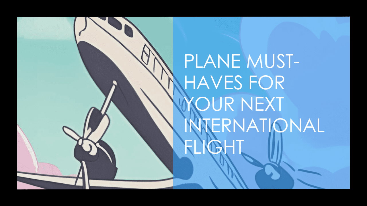 "Plane must-haves for your next international flight" - Ahamed Saho's ...